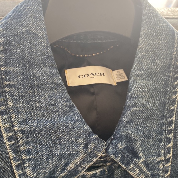 Coach | Jackets & Coats | Coach Denim Coat | Poshmark